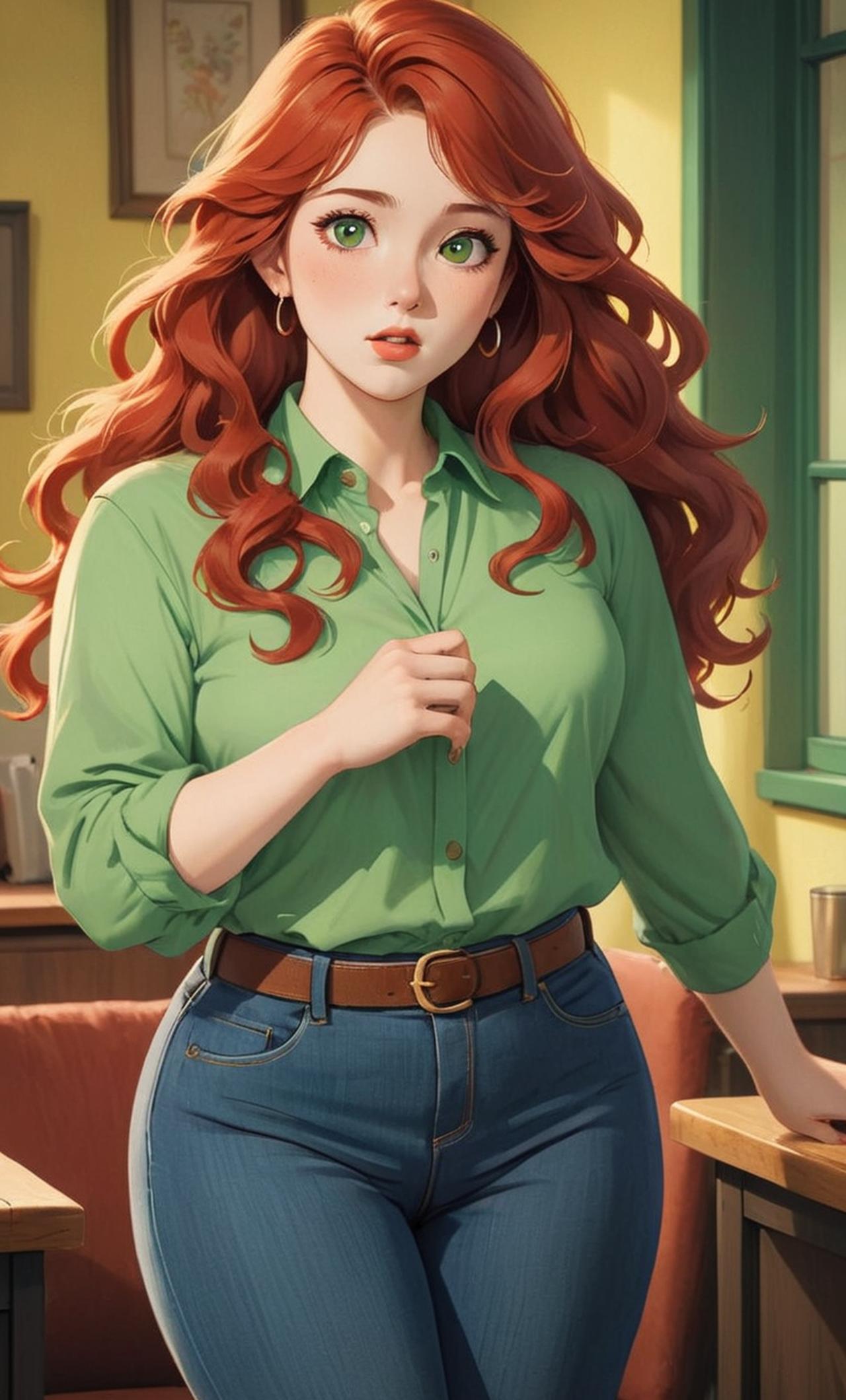 Ginger | AI roleplay story chat in Saylo