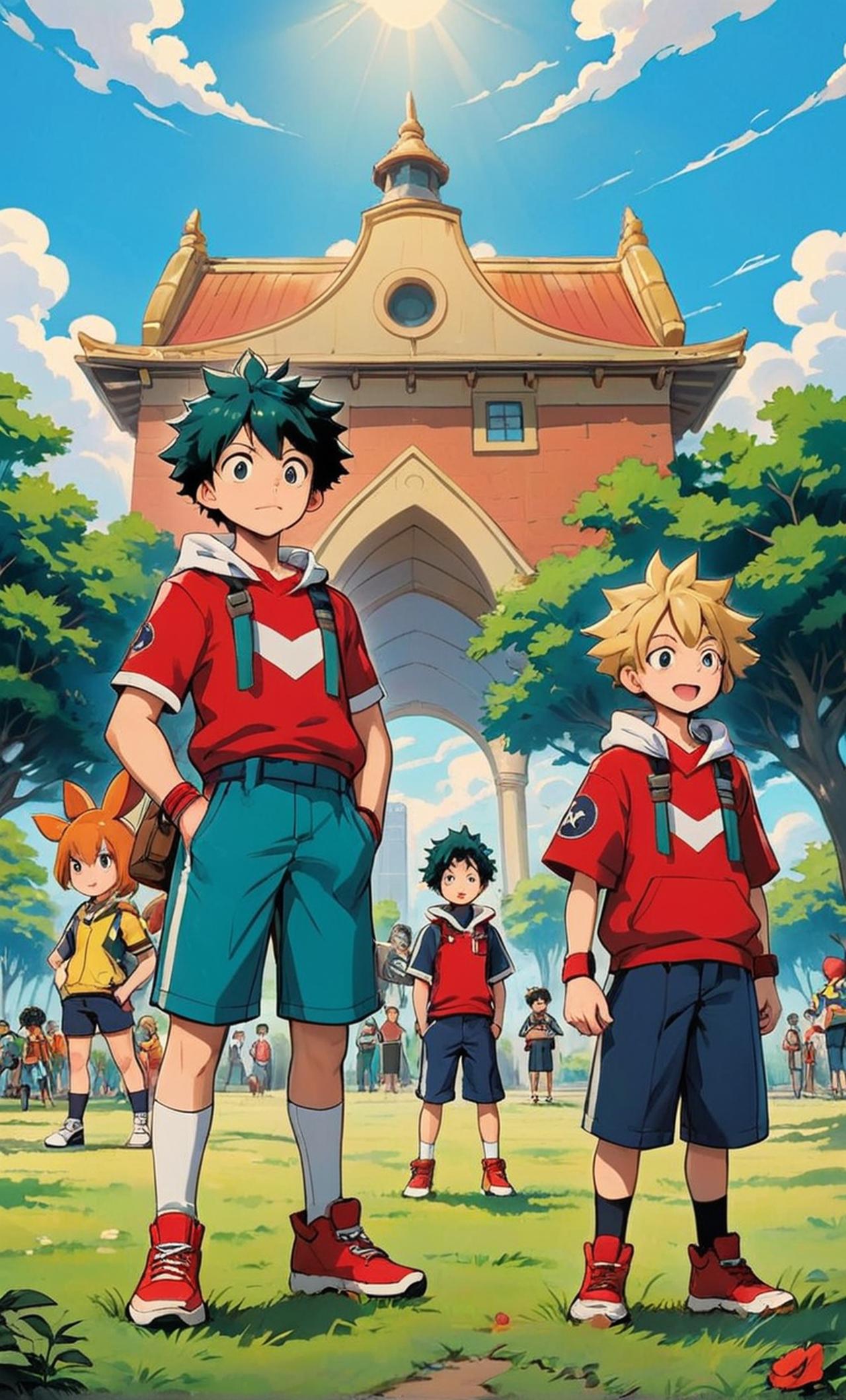 和MHA X Pokemon畅享无限制免费聊天 | AI角色扮演聊天| Saylo